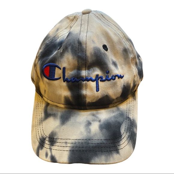 Champion | Accessories | Champion Baseball Cap Big Sky Dye Black Tie ...